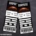 Printable Gift Basketball Tickets Editable Basketball Tickets Fake ...