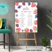 Strawberry Birthday Milestone Board, Berry First Birthday, Editable ...