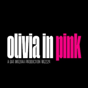 Pretty in Pink Logo | Bat Mitzvah Logo | Bar Mitzvah Logo | Pink ...