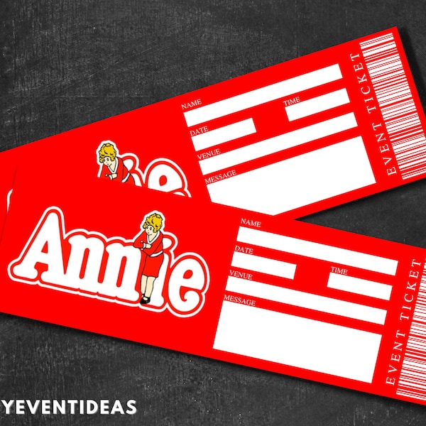 Annie Musical - Etsy