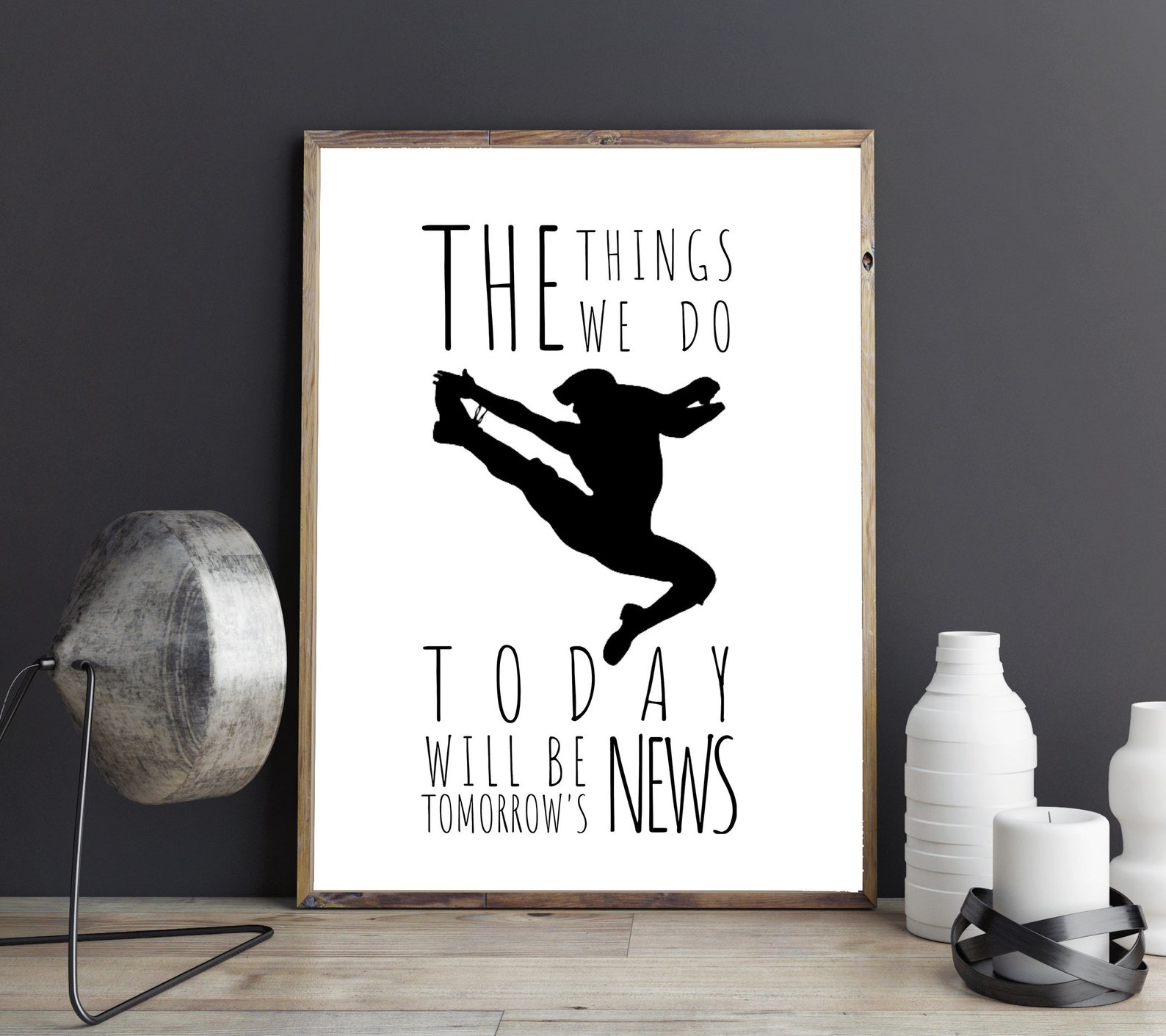 Newsies Printable Sign the Things We Do Today Will Be | Etsy
