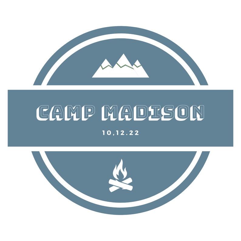 Camp Mitzvah Logo's Camp Bat Mitzvah Logo Camp Bar - Etsy