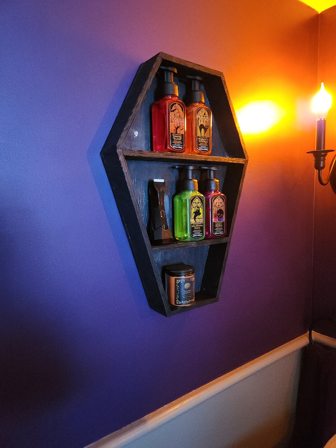 Coffin Wall Shelf - Etsy