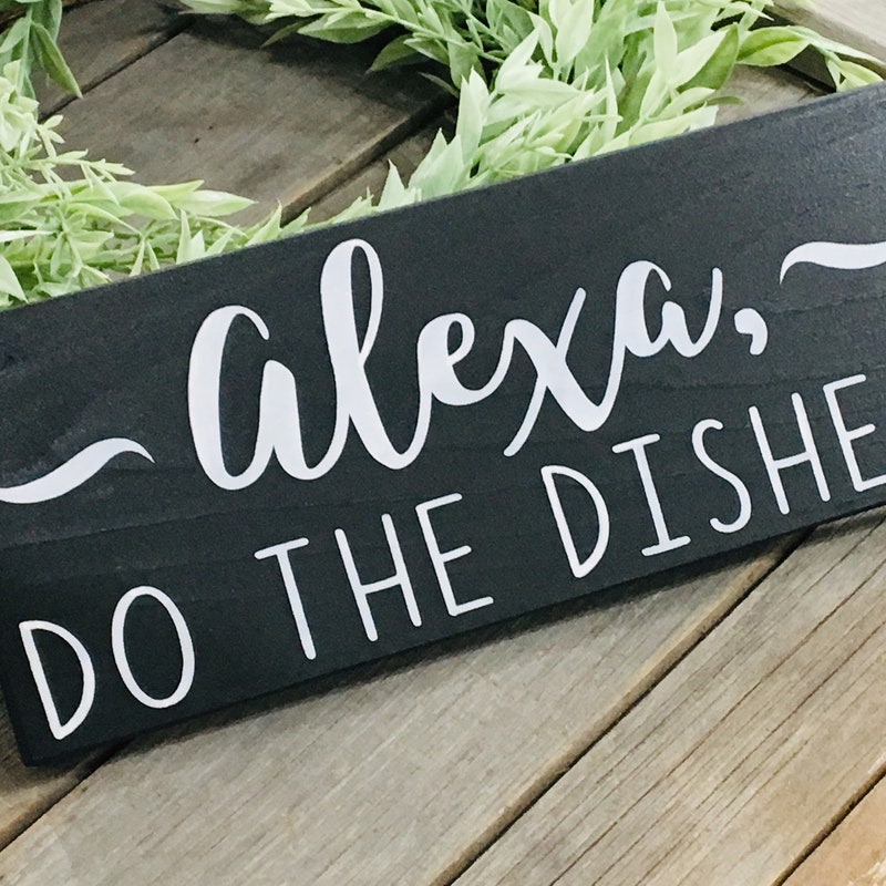 Dishes Sign - Etsy