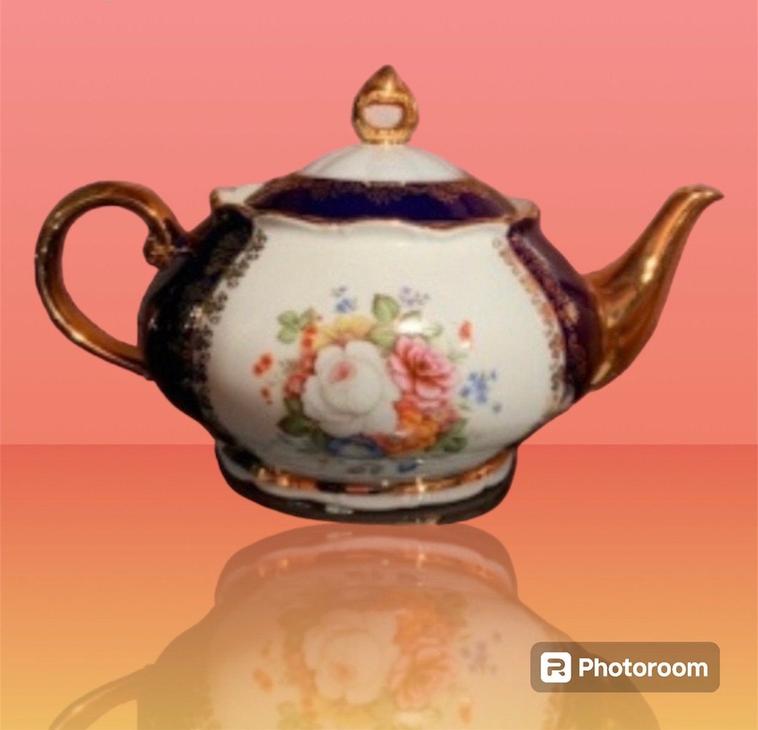 Hass Czech Republic Porcelain Winrose Handmade Teapot - Etsy