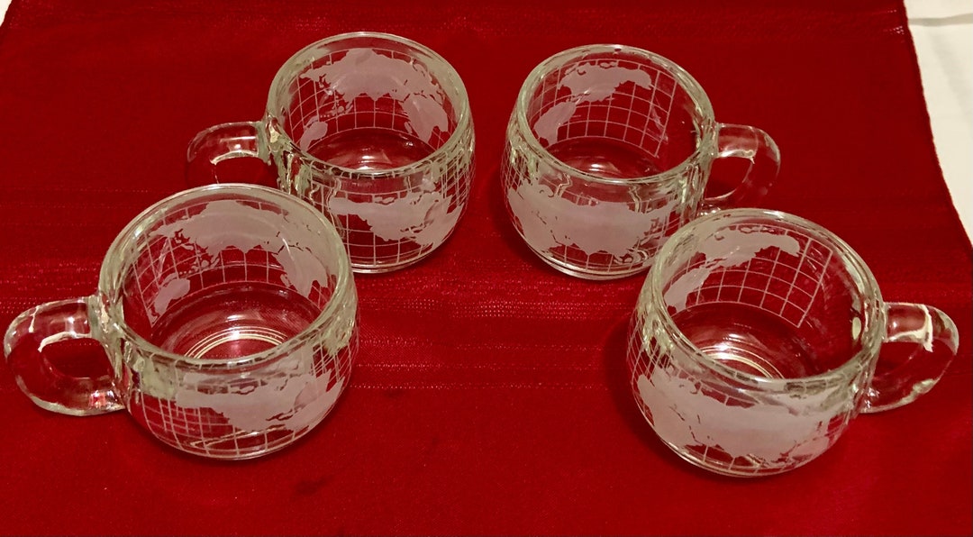 Nestle World Coffee Mugs - Set of Four - Etsy
