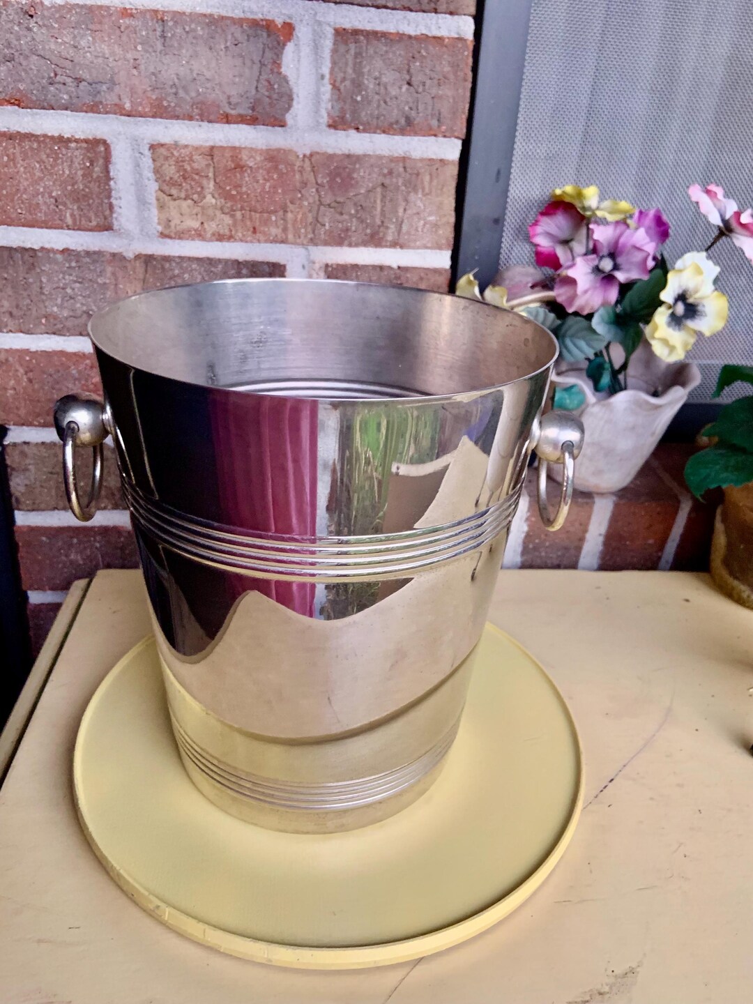 Ice Bucket MCM Ice Champagne Bucket 5.95 Shipping - Etsy