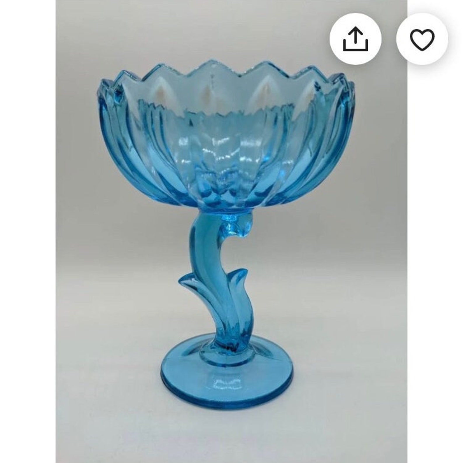 VTG, Indiana Glass, Compote Bowl, Rare, Candy Bowl - Etsy