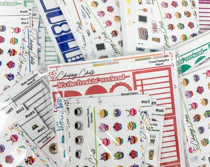 Oops Planner Sticker Grab Bag Sale Imperfect Quality Stickers Overstock ...