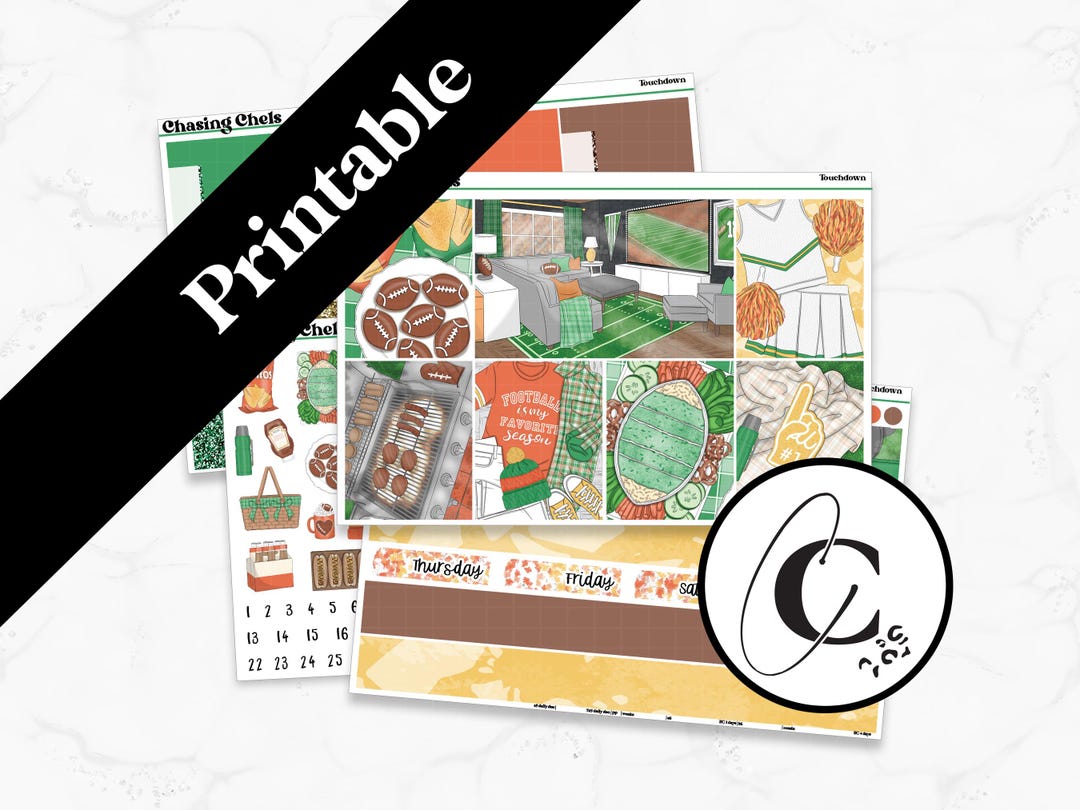 Printable Weekly Sticker Kit Digital Planner Sticker Kit Instant ...