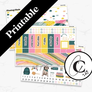 Printable Daily Sticker Kit Digital Planner Sticker Kit Instant ...