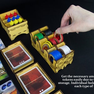 Splendor Board Game Organizer Compatible With All Expansions / Splendor ...