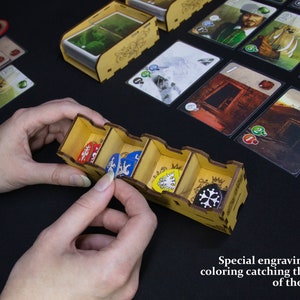 Splendor Board Game Organizer Compatible With All Expansions / Splendor ...