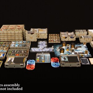 Frosthaven Board Game All-in-one Storage Box Made of Wood From Smonex ...