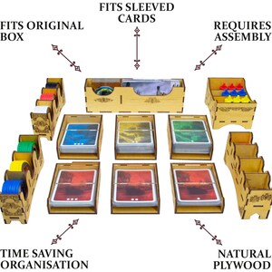 Splendor Board Game Organizer Compatible With All Expansions / Splendor ...