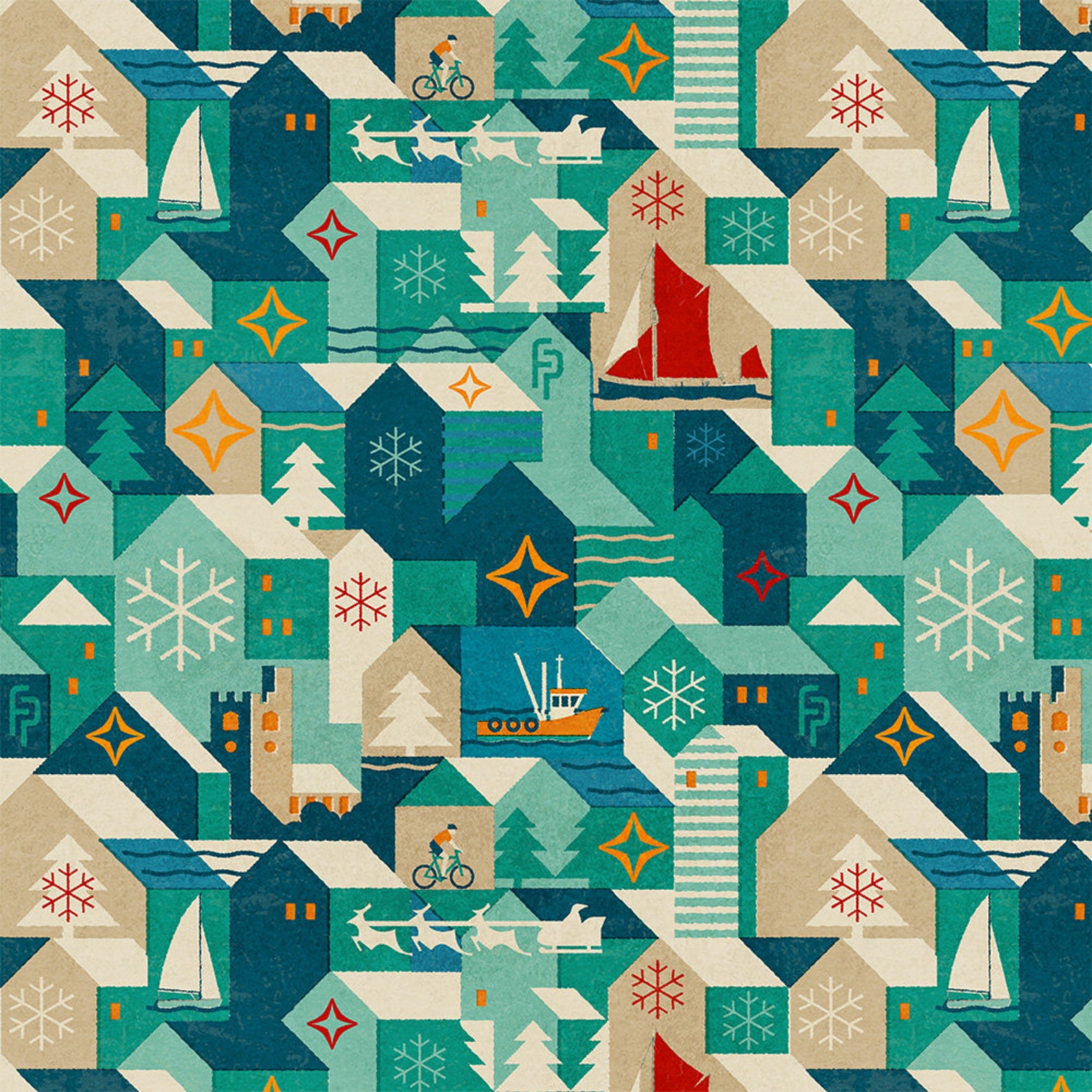 Christmas Wrapping Paper / Gift Wrap - Etsy UK