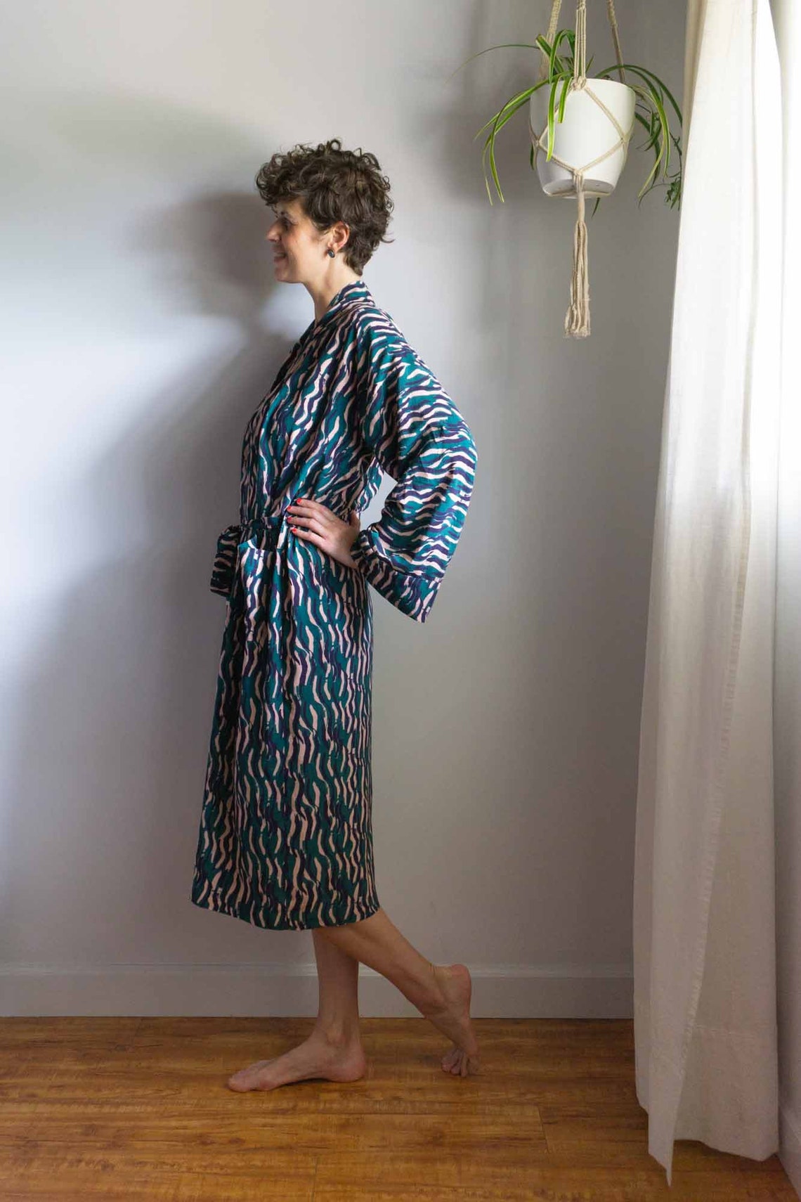 Easy Robe Jacket Sewing Tutorial Tasi Robe Jacket - Etsy
