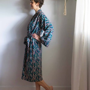 Easy Robe Jacket Sewing Tutorial Tasi Robe Jacket Draft-it-yourself ...