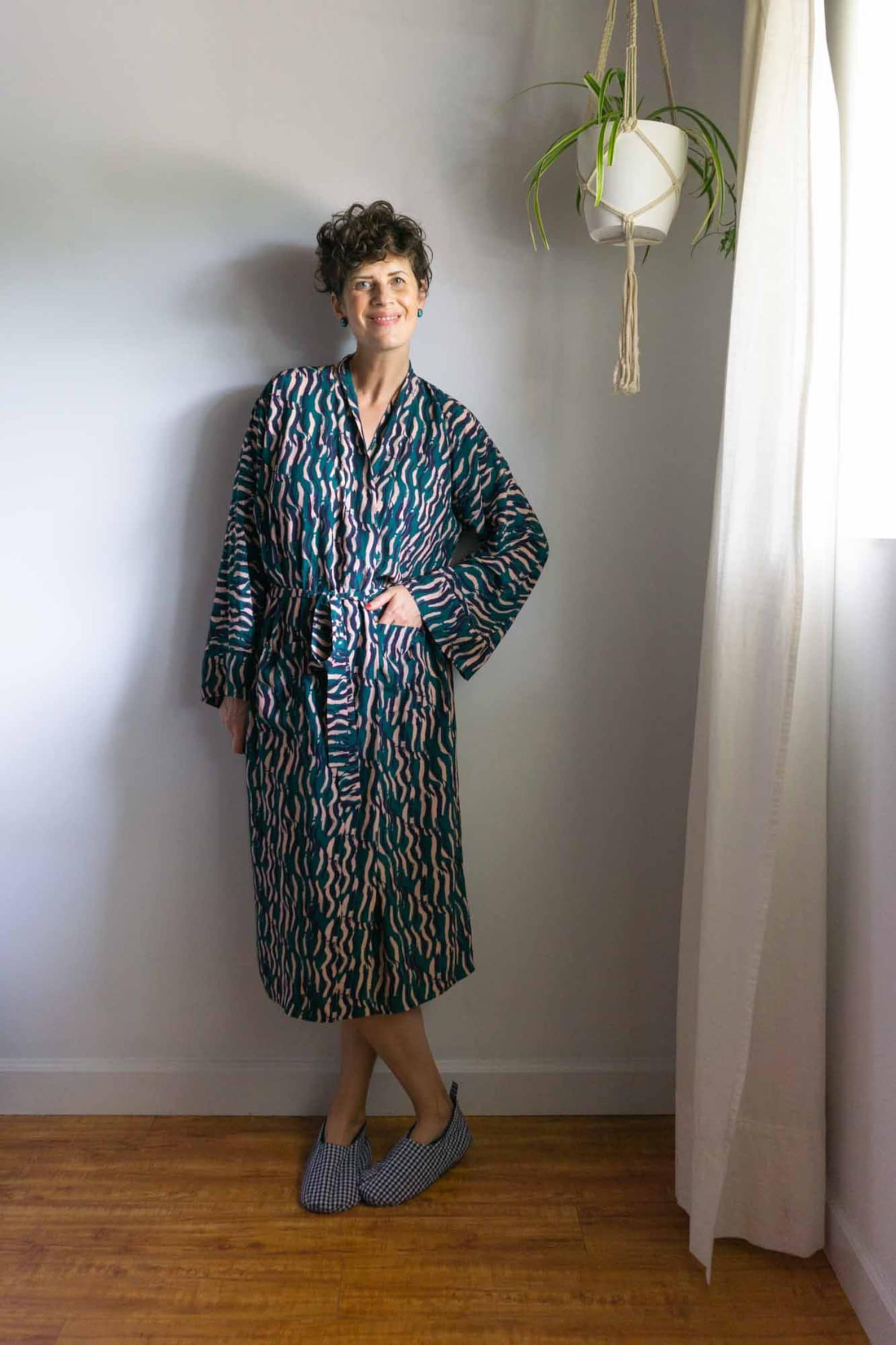Easy Robe Jacket Sewing Tutorial Tasi Robe Jacket - Etsy