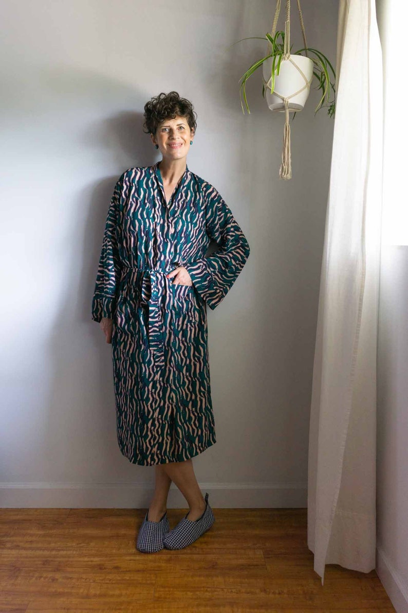 Easy Robe Jacket Sewing Tutorial Tasi Robe Jacket - Etsy