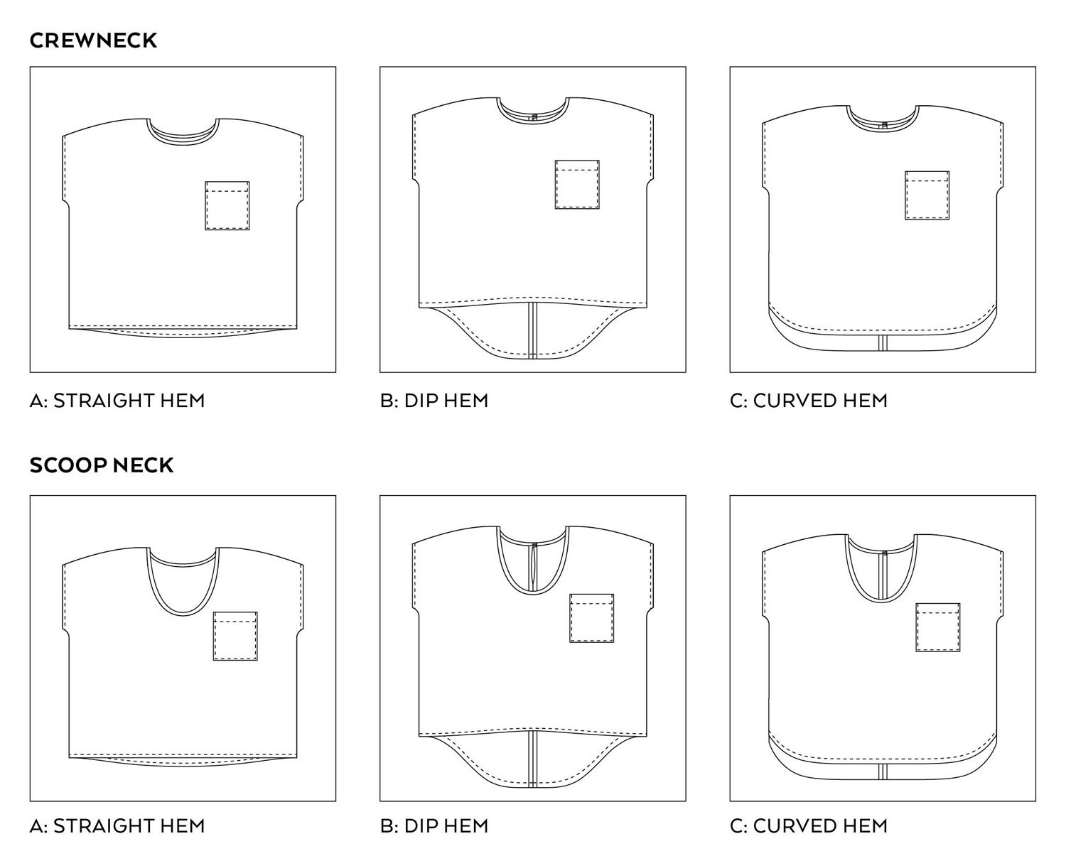 Box Top Pattern Oversized Blouse Lou Box Top PDF Sewing - Etsy