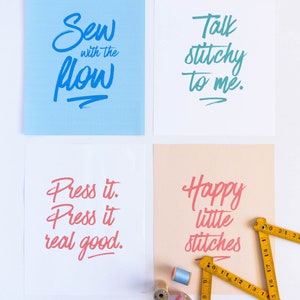 Printable Sewing Quote Posters - Etsy