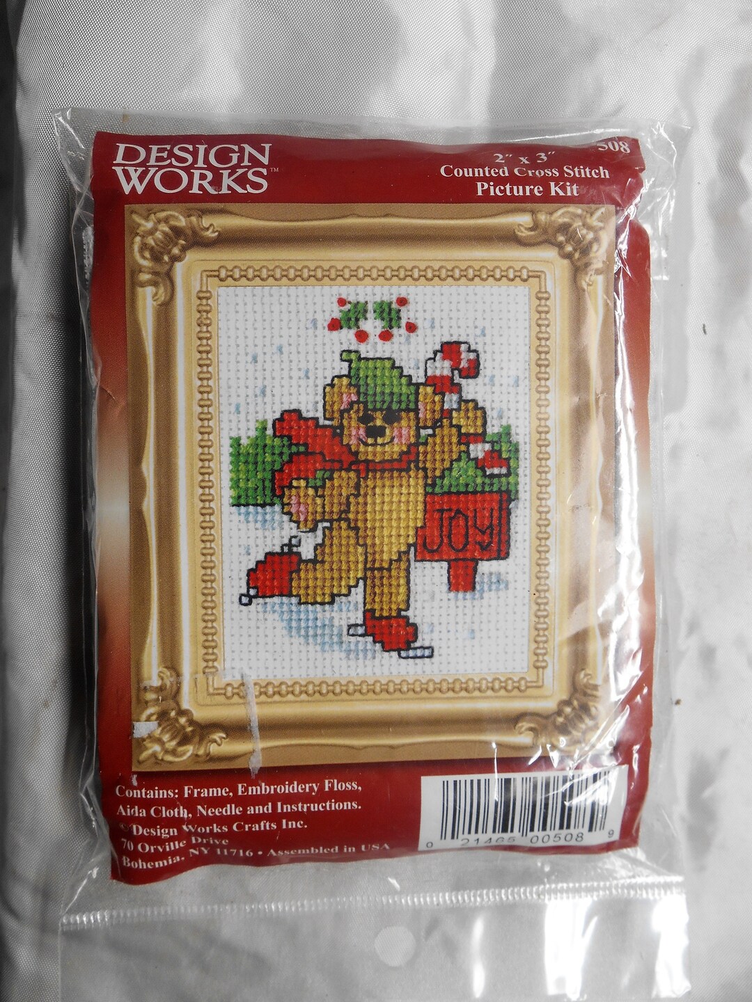 Design Works Craft 2" X 3" Counted Cross Stitch Picture Kit 508 - Etsy