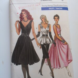 Vogue 7053 Easy Sewing Pattern UNCUT Size 6 - Etsy
