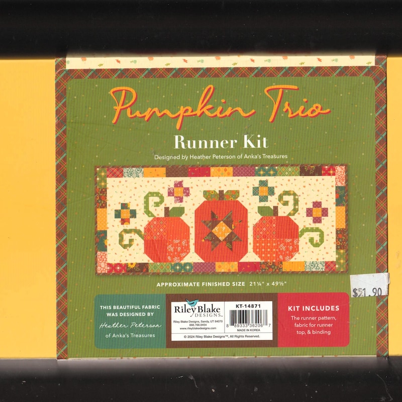 Riley Blake Pumpkin Runner - Etsy
