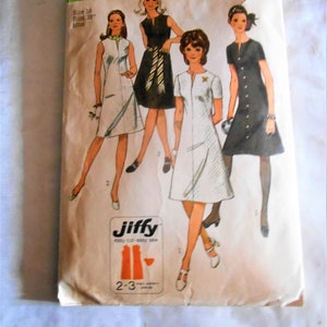 Simplicity 9221 Sewing Pattern Vintage 70's Dress CUT Size 16 RARE - Etsy