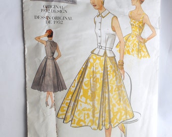 Vogue 7053 Easy Sewing Pattern UNCUT Size 6 | Etsy
