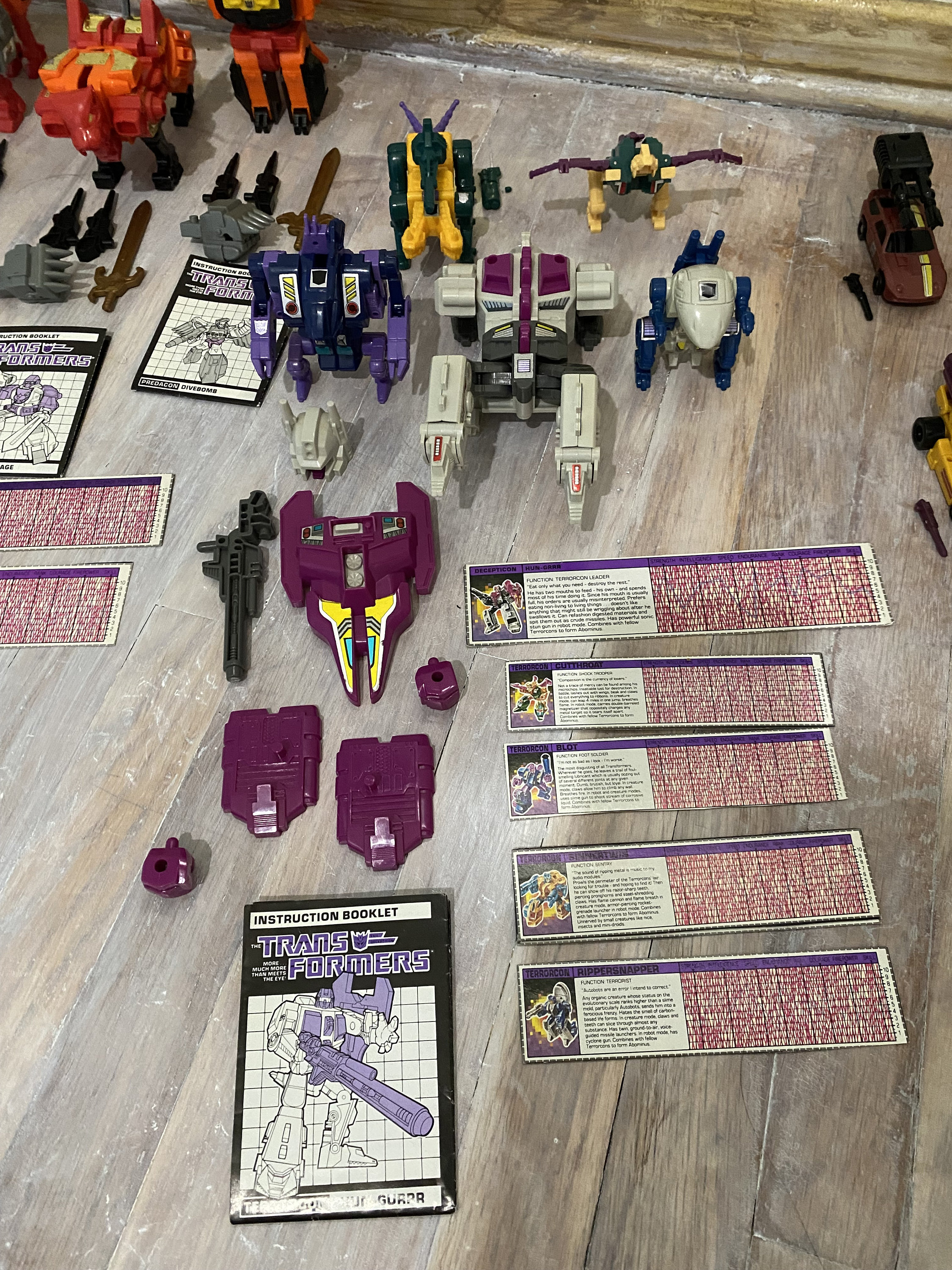 Transformers G1 Combiners Terrorcons Abominus Incomplete 1987 - Etsy