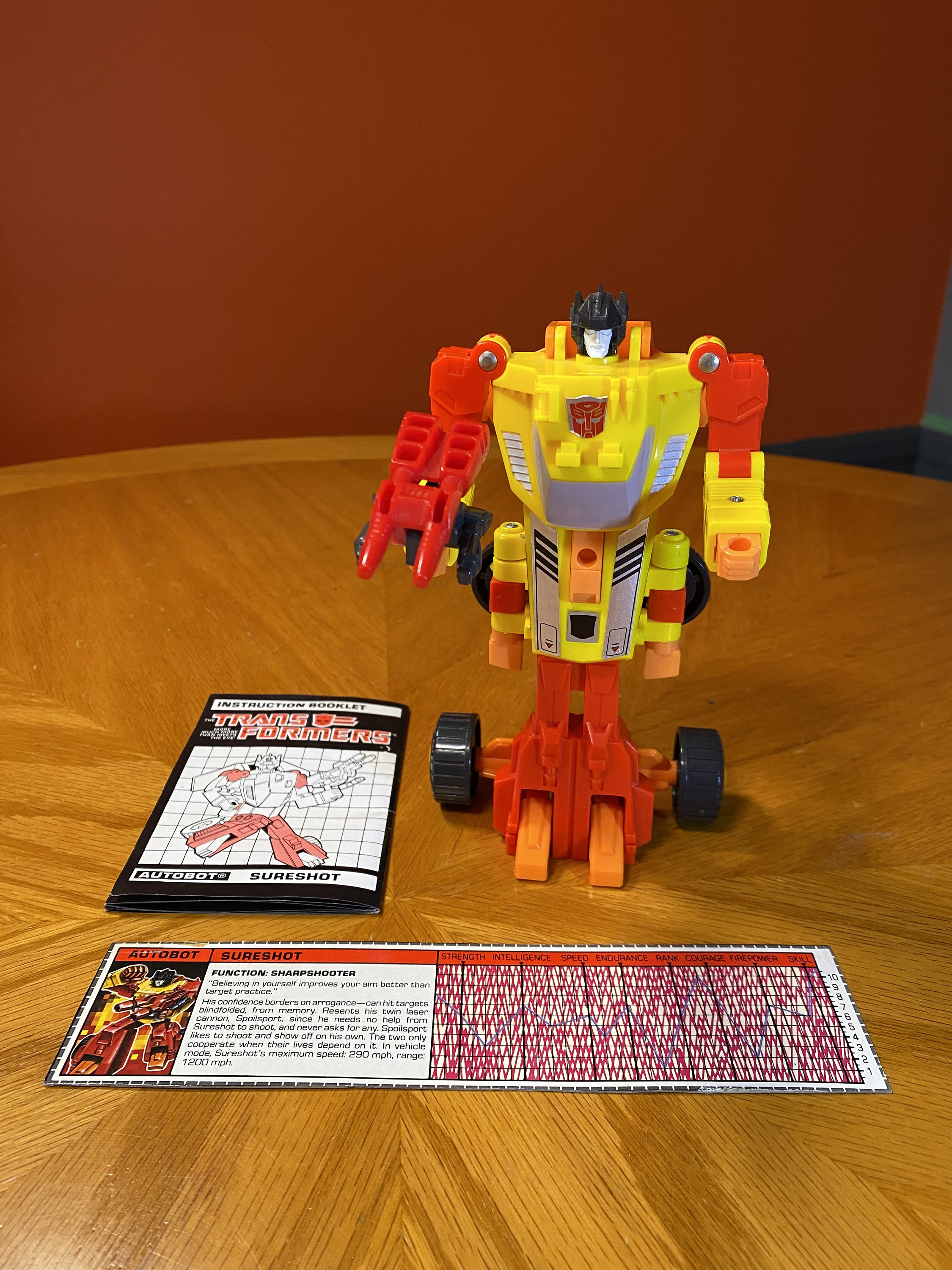 Transformers G1 Targetmasters Sureshot Complete 1987 - Etsy