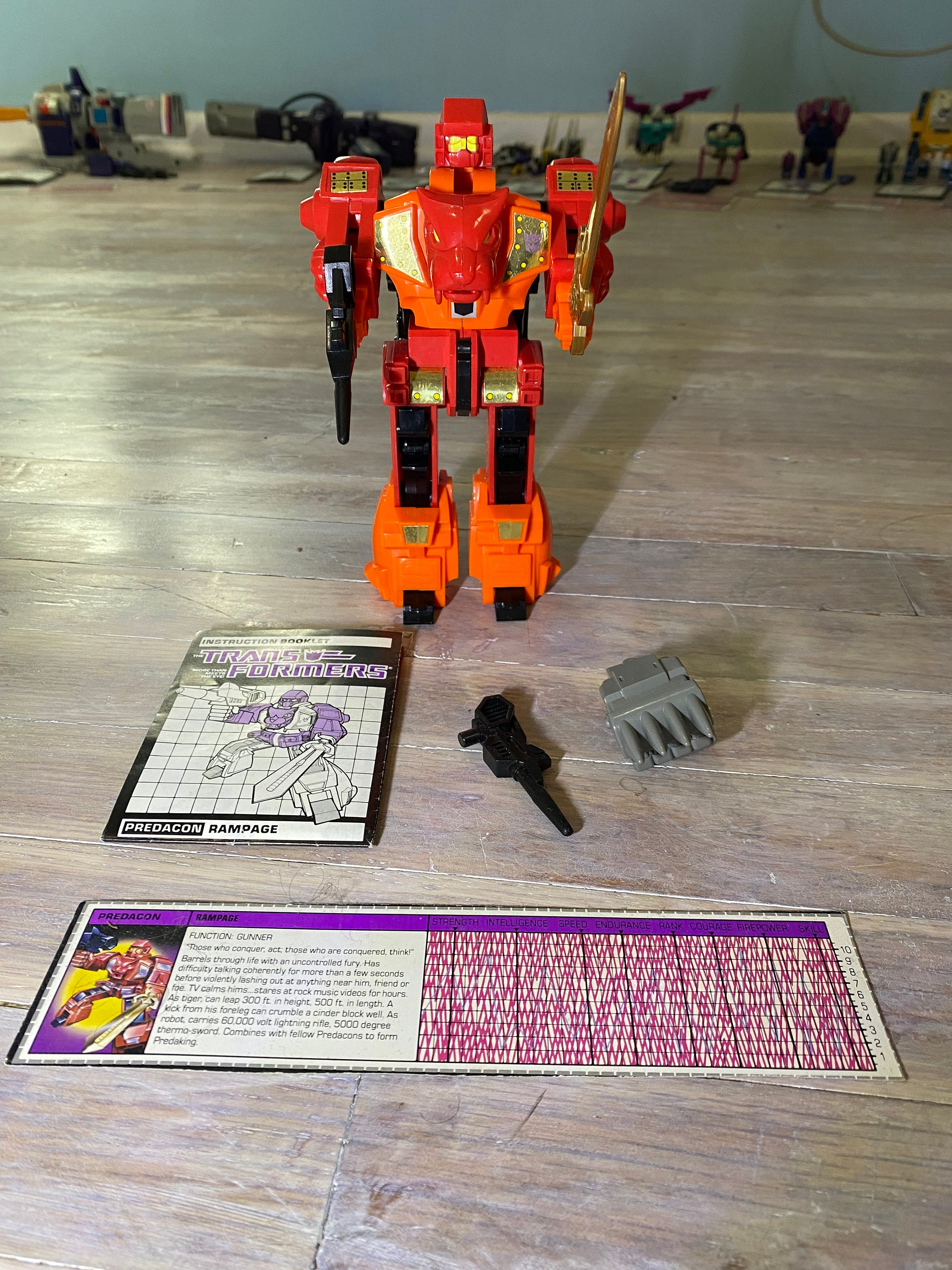 Rampage Transformers G1