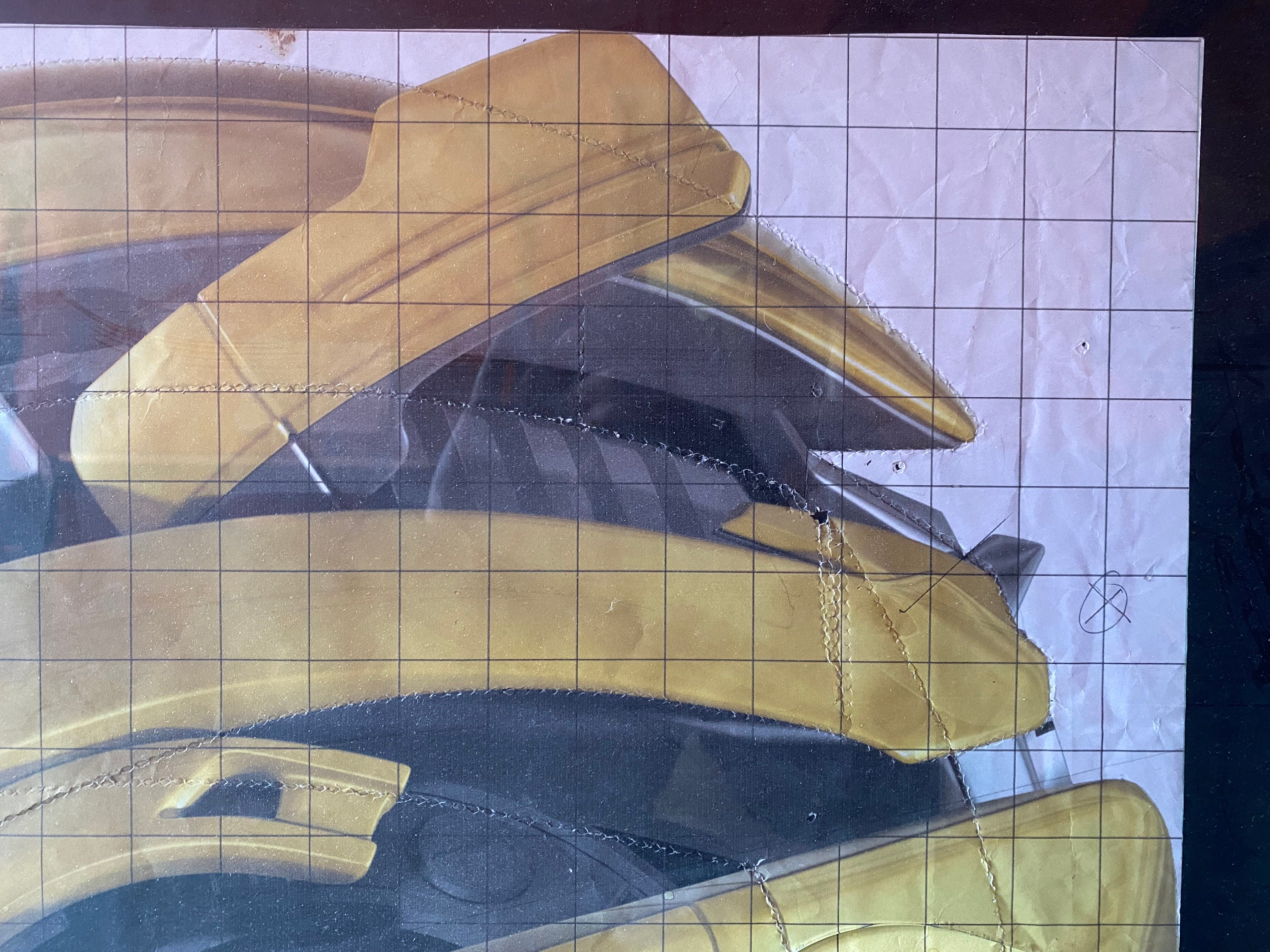 Transformers Movie Bumblebee Official Tech Sketch (used to Manufacture ...