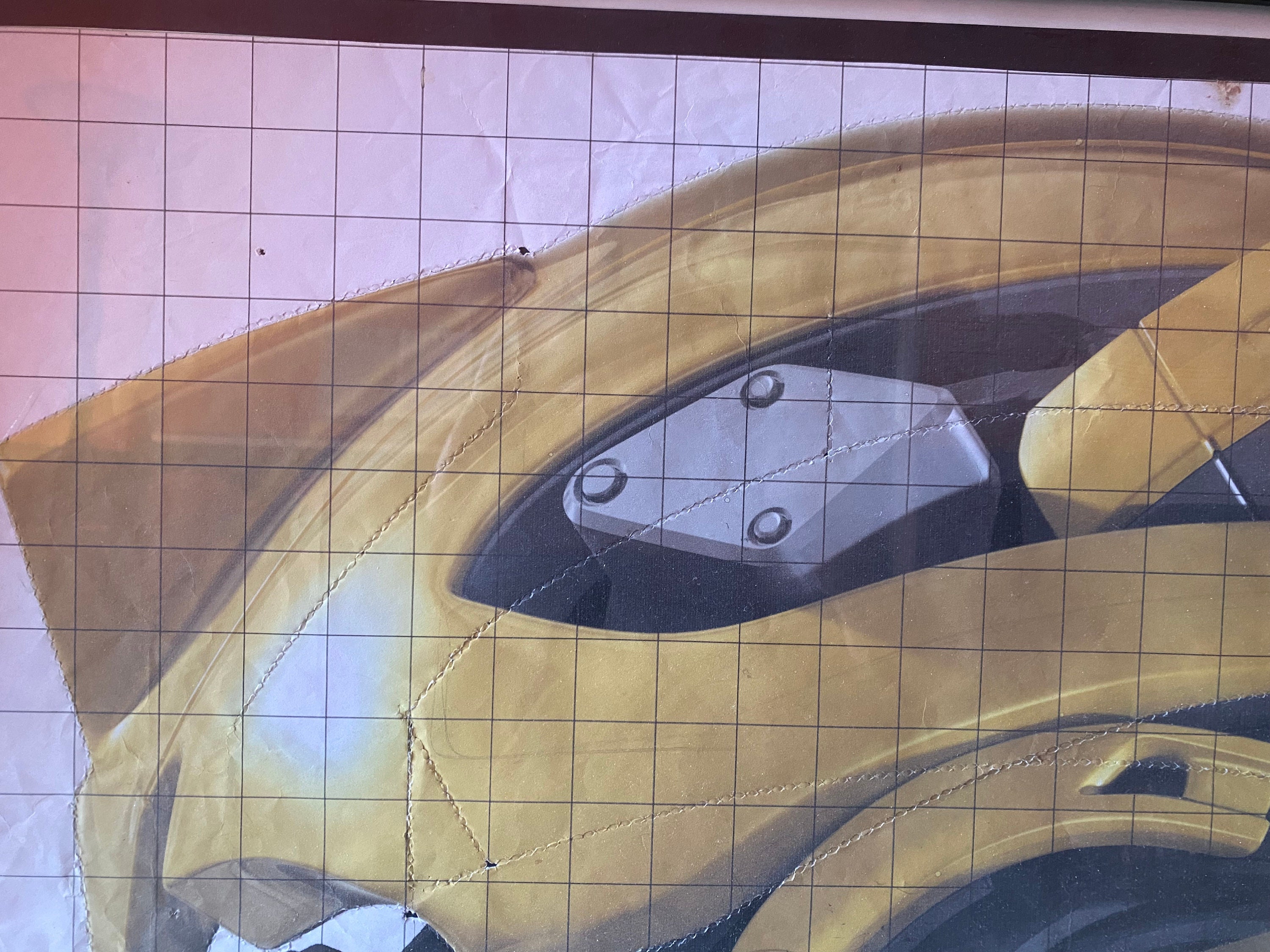 Transformers Movie Bumblebee Official Tech Sketch (used to Manufacture ...