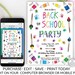 Back to School Party Invitation Template Editable Printable - Etsy