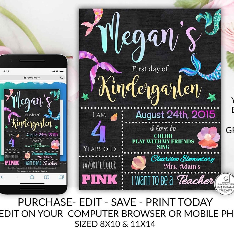 School Mermaid - Etsy