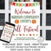 Fall Festival Flyer Template Welcome Sign Editable Printable - Etsy