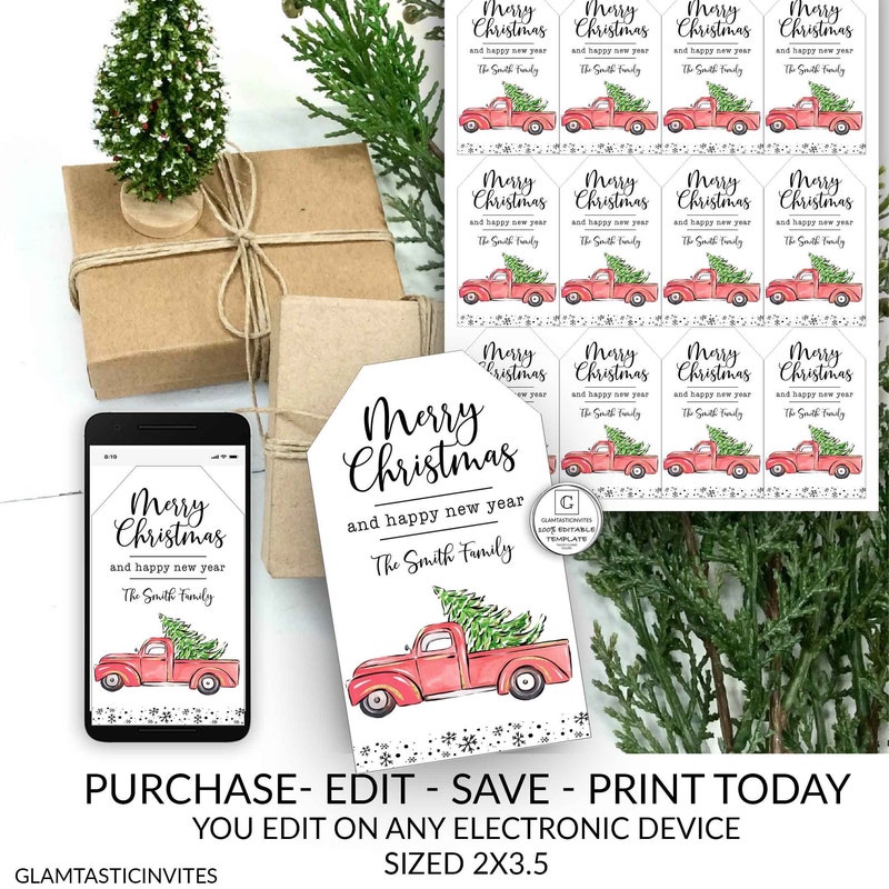 Red Gift Tags - 60+ Gift Ideas for 2025