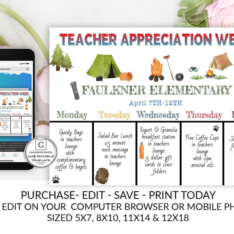 Teacher Appreciation Week - Etsy