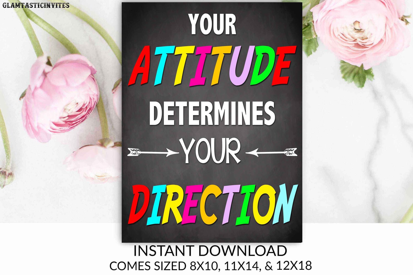 Attitude Classroom Poster Classroom Decor Classroom Poster | Etsy