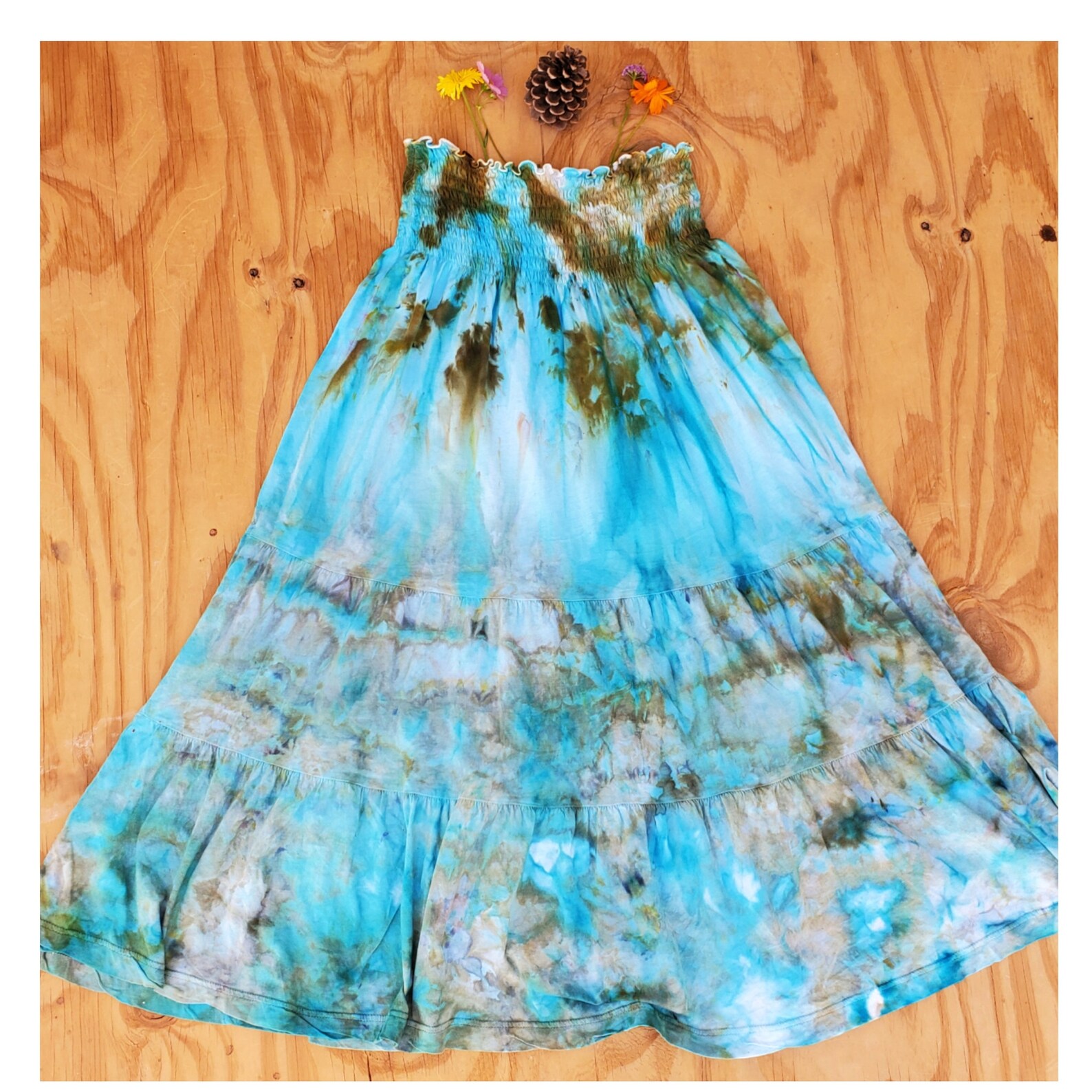 Earthy Stream Boho Skirt/sundress Women's SMLXL2XL | Etsy