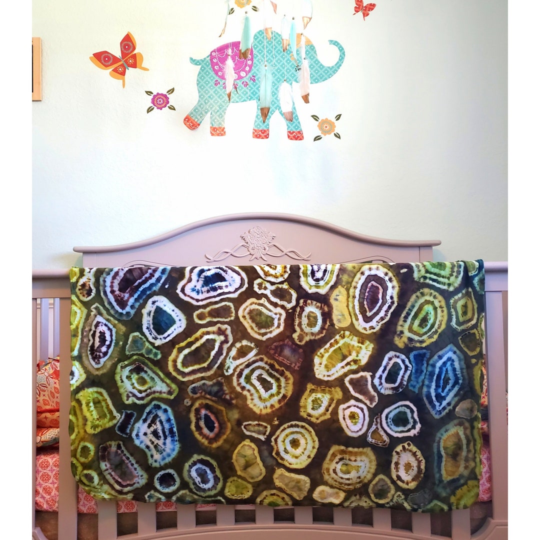 Earthy Geode Baby Blanket - Etsy