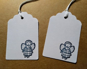 Angel tree tags | Etsy