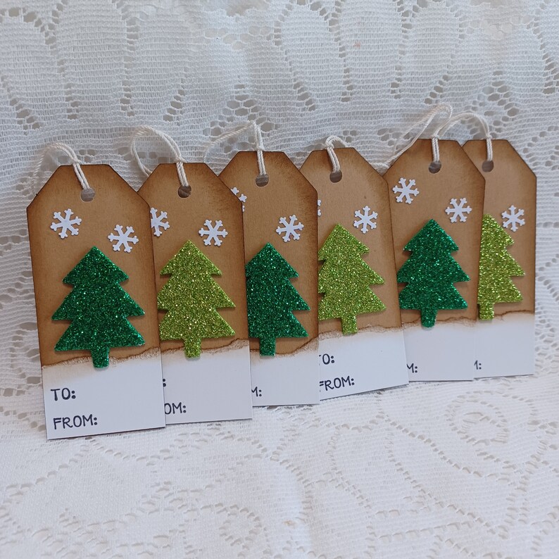 Christmas Tree Tags, Christmas Gift Tags, Holiday Tags, Gift Tags ...