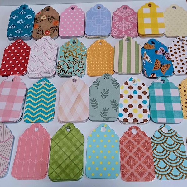 Scrapbooking Tags - Etsy