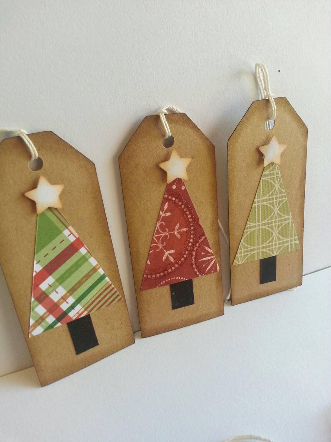 Christmas Tree Tags Christmas Tags Holiday Tags Gift Tags | Etsy