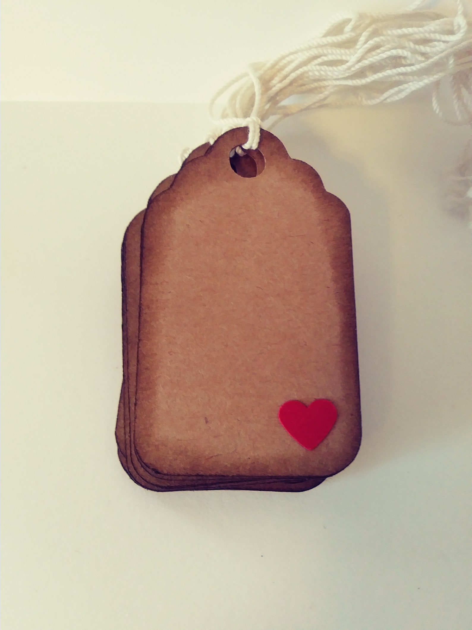 Kraft Gift Tags Heart Favor Tags Kraft Heart Tags Wedding - Etsy