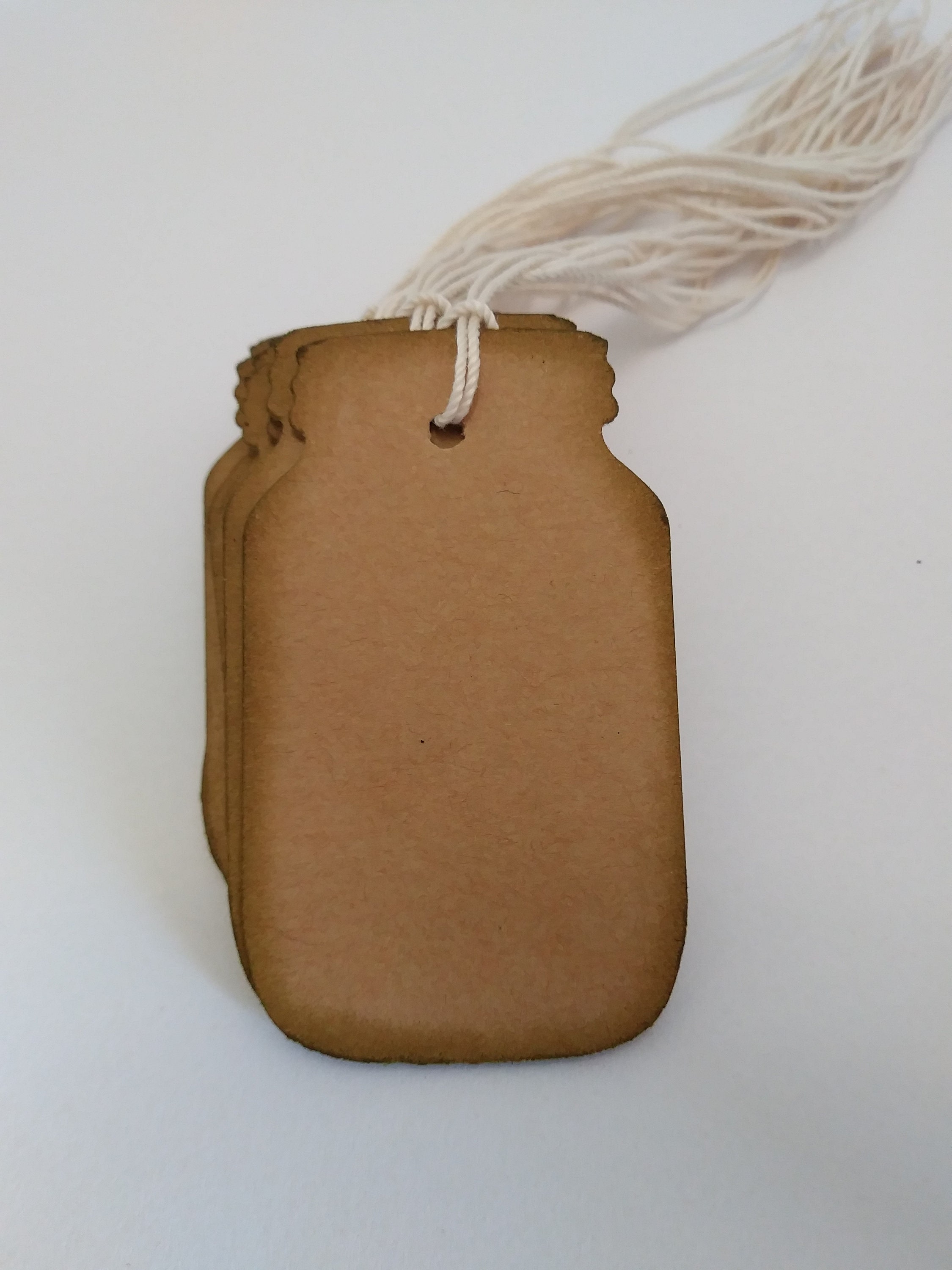 Jar Tags, Favor Tags, Gift Tags, Kraft Jar Tags, Hang Tags, Set of 15 ...